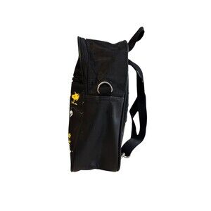 Schultz | Bags | Vintage Snoopy Peanuts Schulz Black Graphic Mini ...